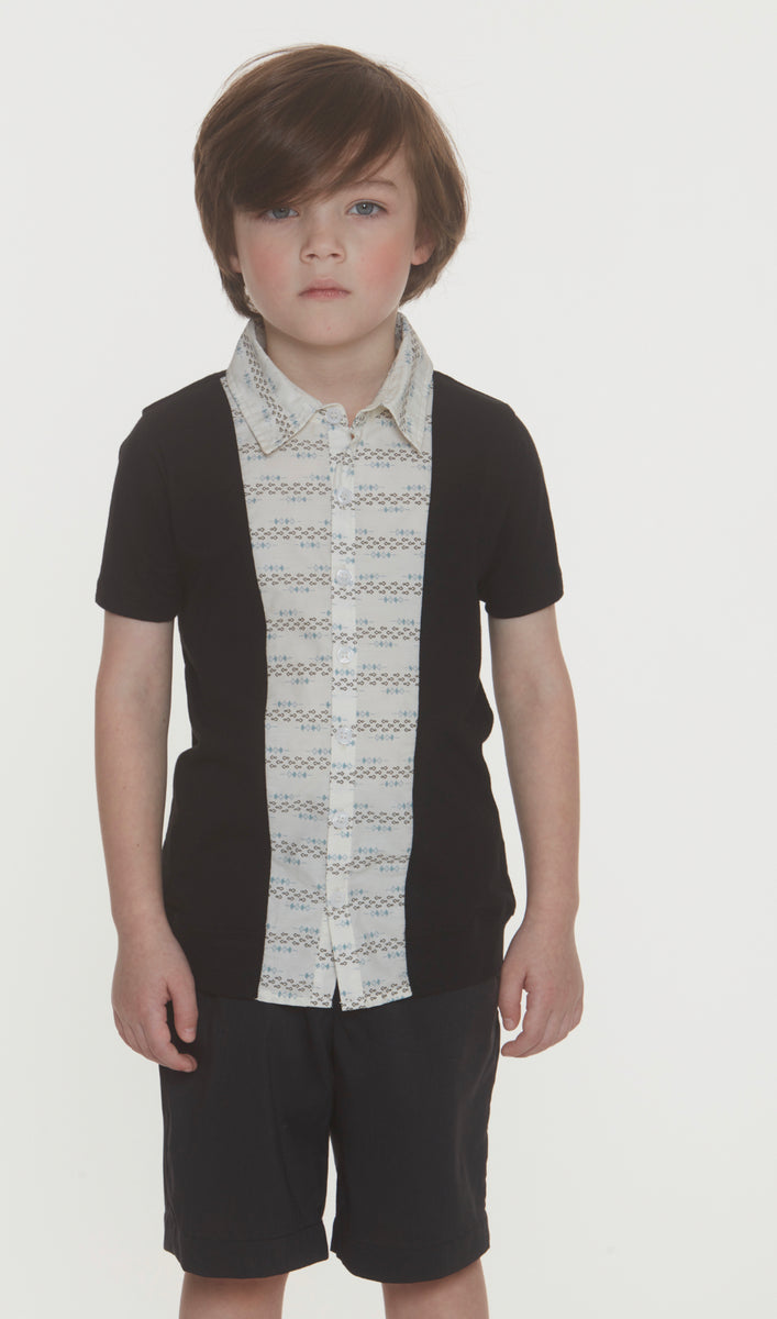 Basilico collared t – Tutus & Suspenders